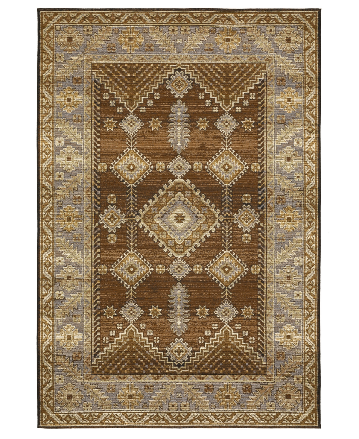 Click here for Oriental Weavers Naples 1441X 710x10 Area Rug - Br... prices
