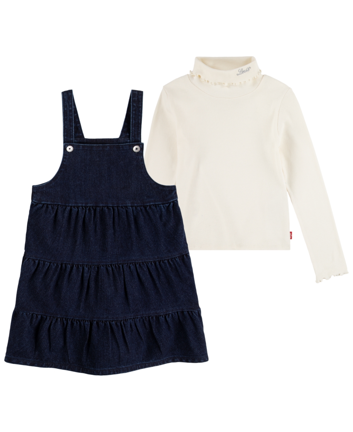 Click here for Levis Little Girls 2-Piece Long Sleeve Top and Spa... prices