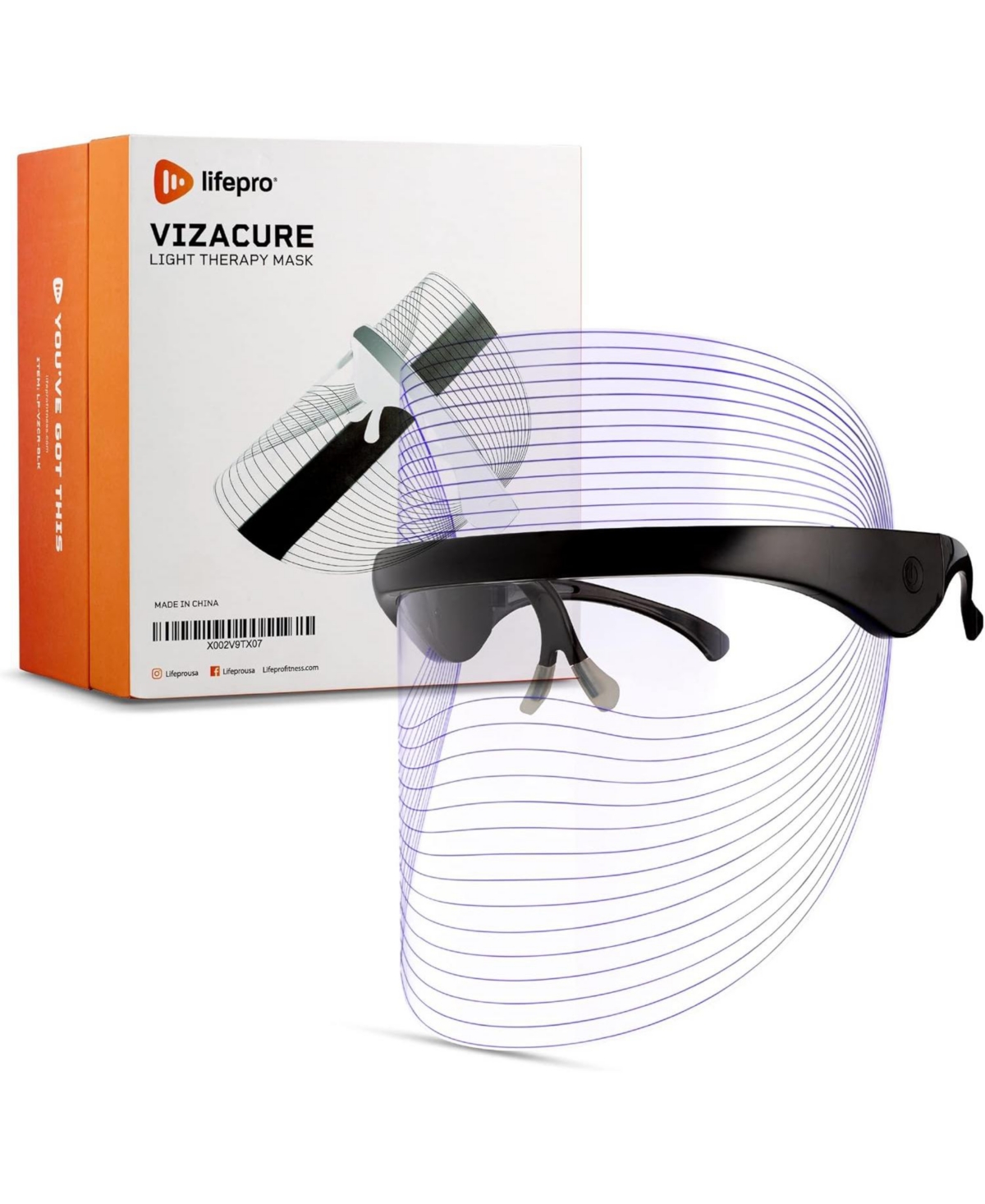 Click here for LifePro VizaCure Led Face Mask for Light Therapy -... prices