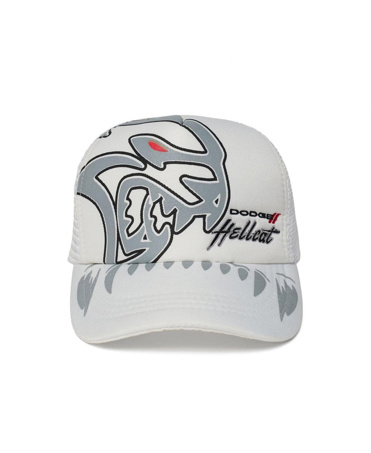 Click here for Reason Mens Dodge Hellcat Embroidery Trucker Hat -... prices