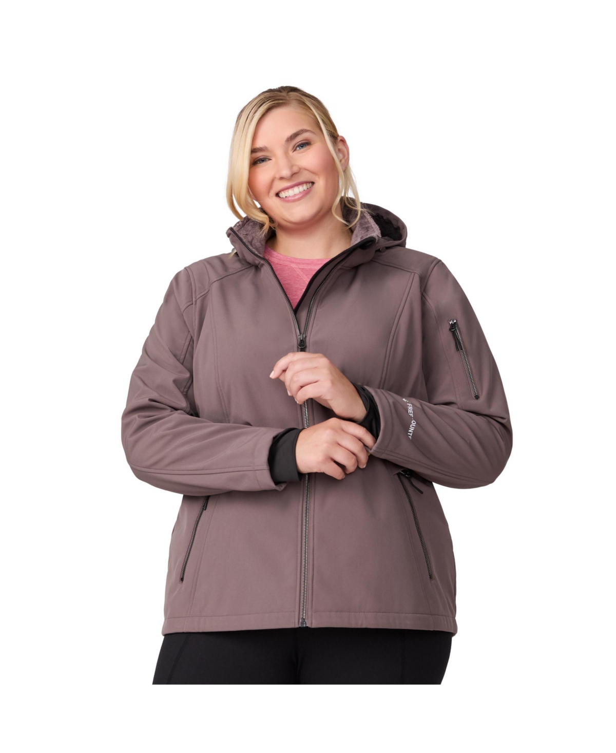 Click here for Free Country Plus Size Aeris Ii Super Softshell Ja... prices