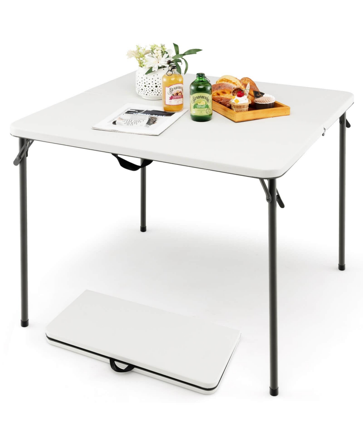 Click here for Sugift Folding Camping Table with All-Weather Hdpe... prices