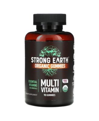 YumVs Strong Earth Organic Gummies Multi Vitamin Berry - 90 Gummies ...
