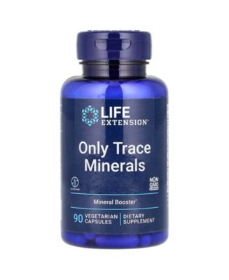 Life Extension Only Trace Minerals - 90 Vegetarian Capsules - Macy's