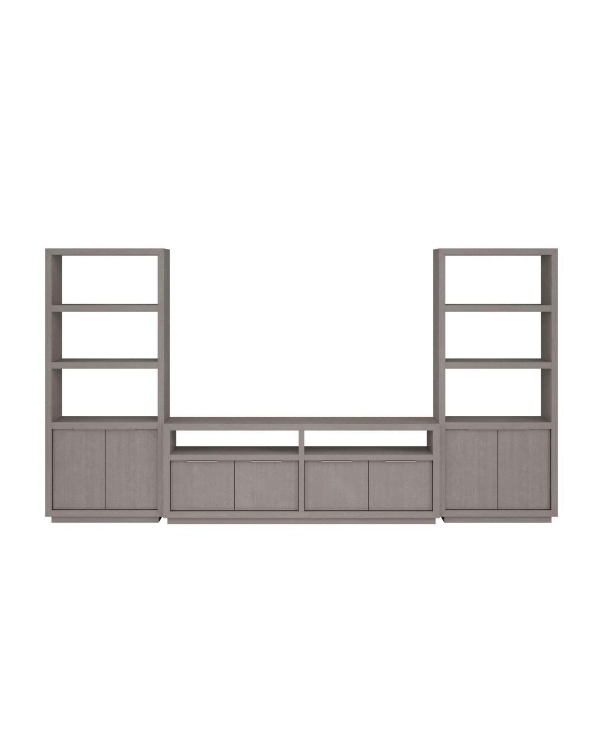 Click here for Furniture Tivie 74 Media 3 Pc Console Set - Minera... prices