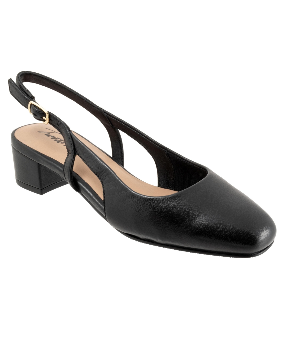 Click here for Trotters Dottie Pump - Black prices