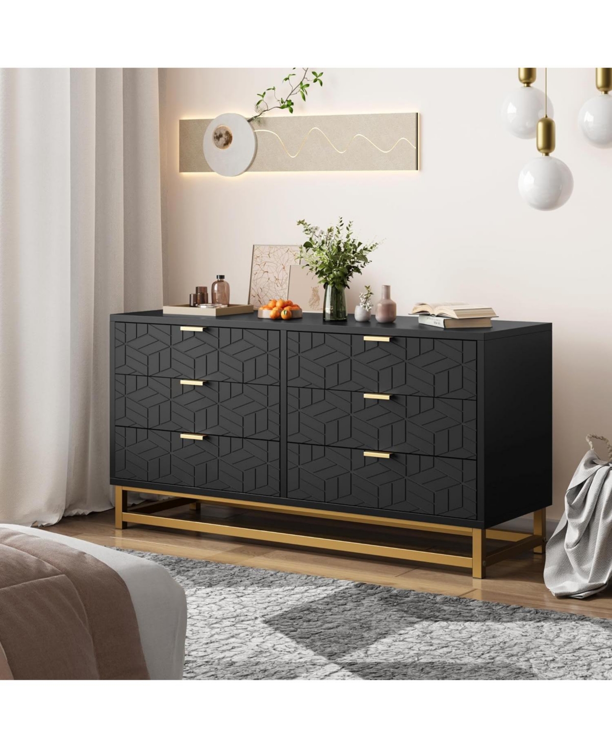 Click here for Dressers for Bedroom 6 Drawer  Chest of Drawers wi... prices