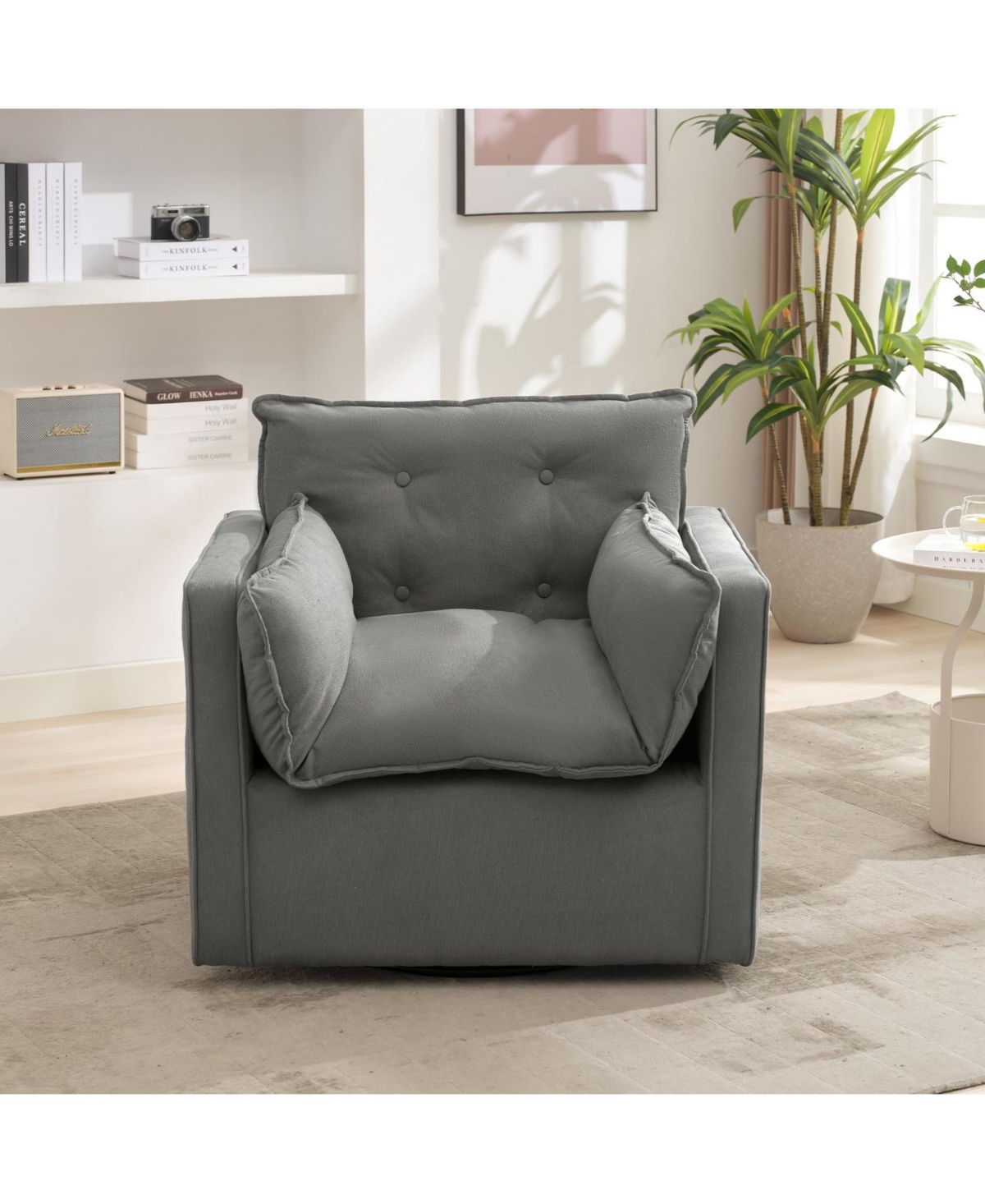 Click here for gaomon Swivel Accent Chair  Mid-Century Modern Arm... prices