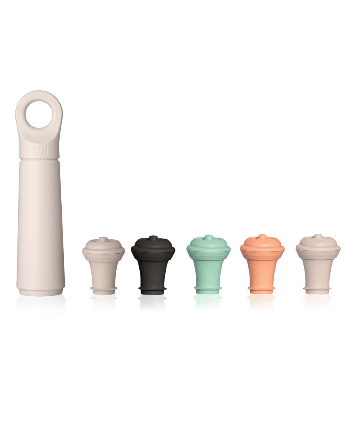 Click here for Vacu Vin Wine Saver Loop and Stopper Bundle - Sand prices