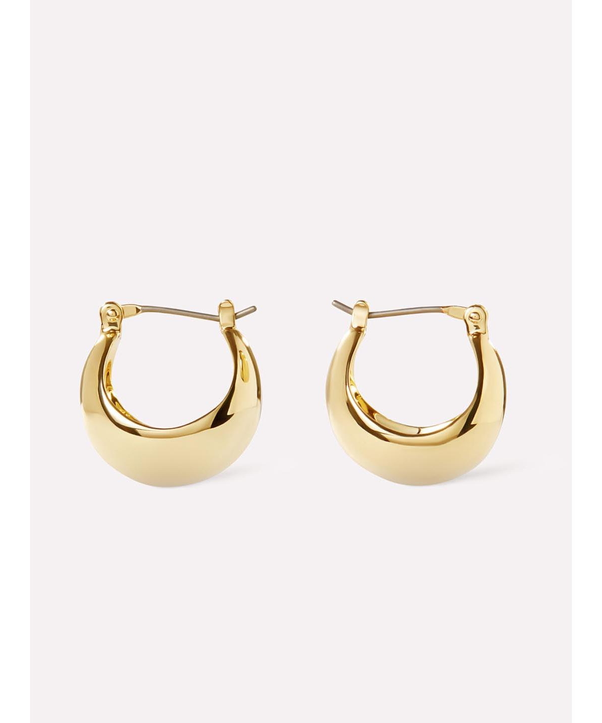 Click here for Ana Luisa Hoop Earrings - Abby - Gold  gold prices