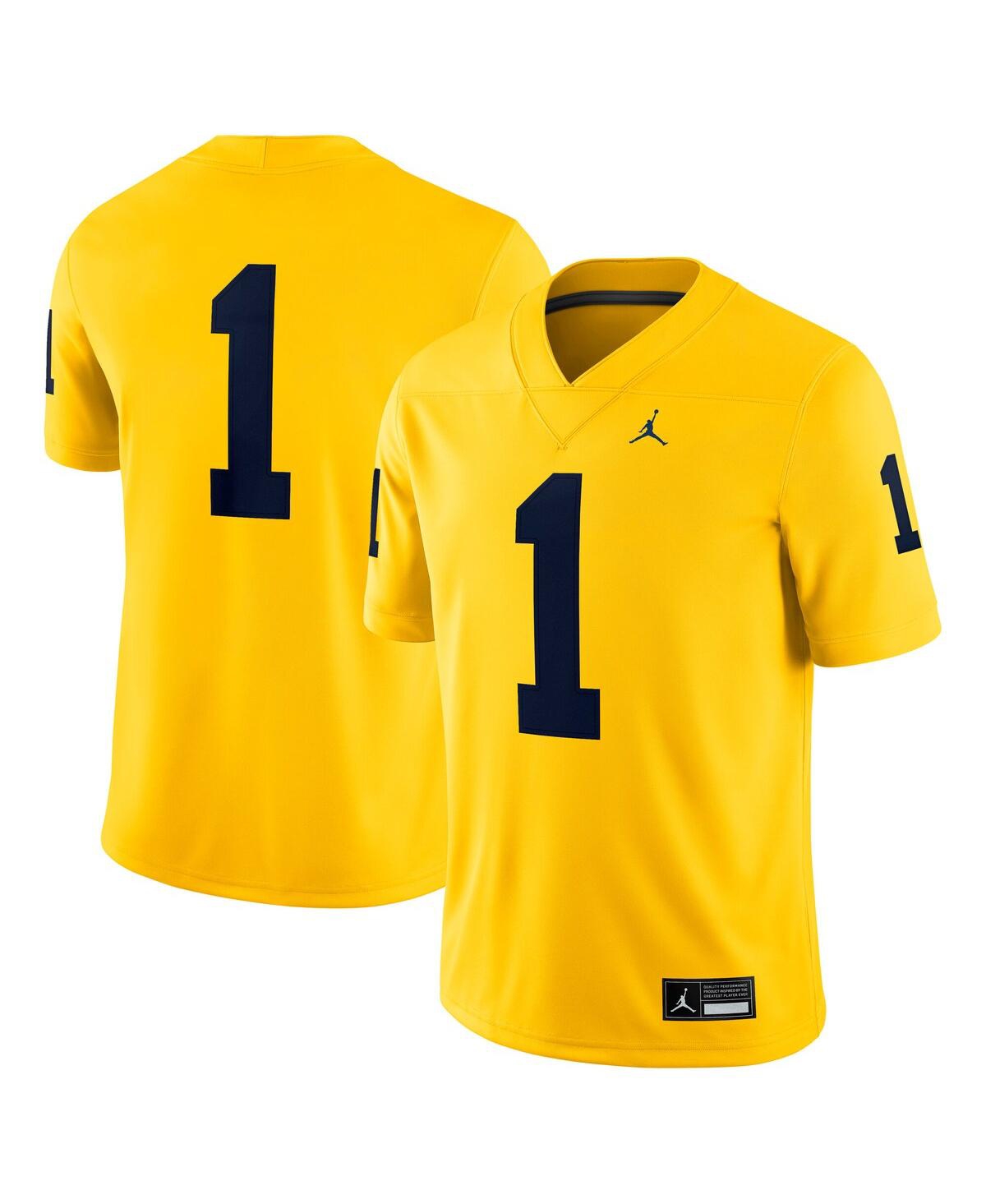 Click here for Jordan Mens 1 Maize Michigan Wolverines Alternate... prices