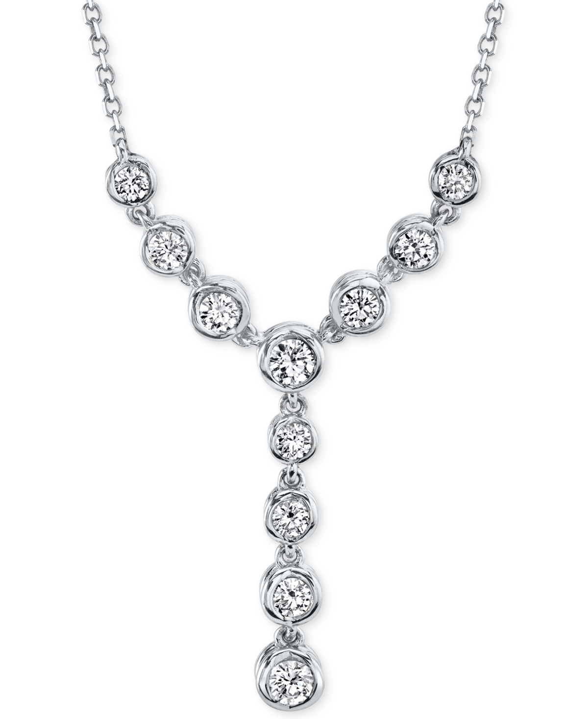 Click here for Sirena Energy Diamond Lariat (1/2 ct. t.w.) Neckla... prices