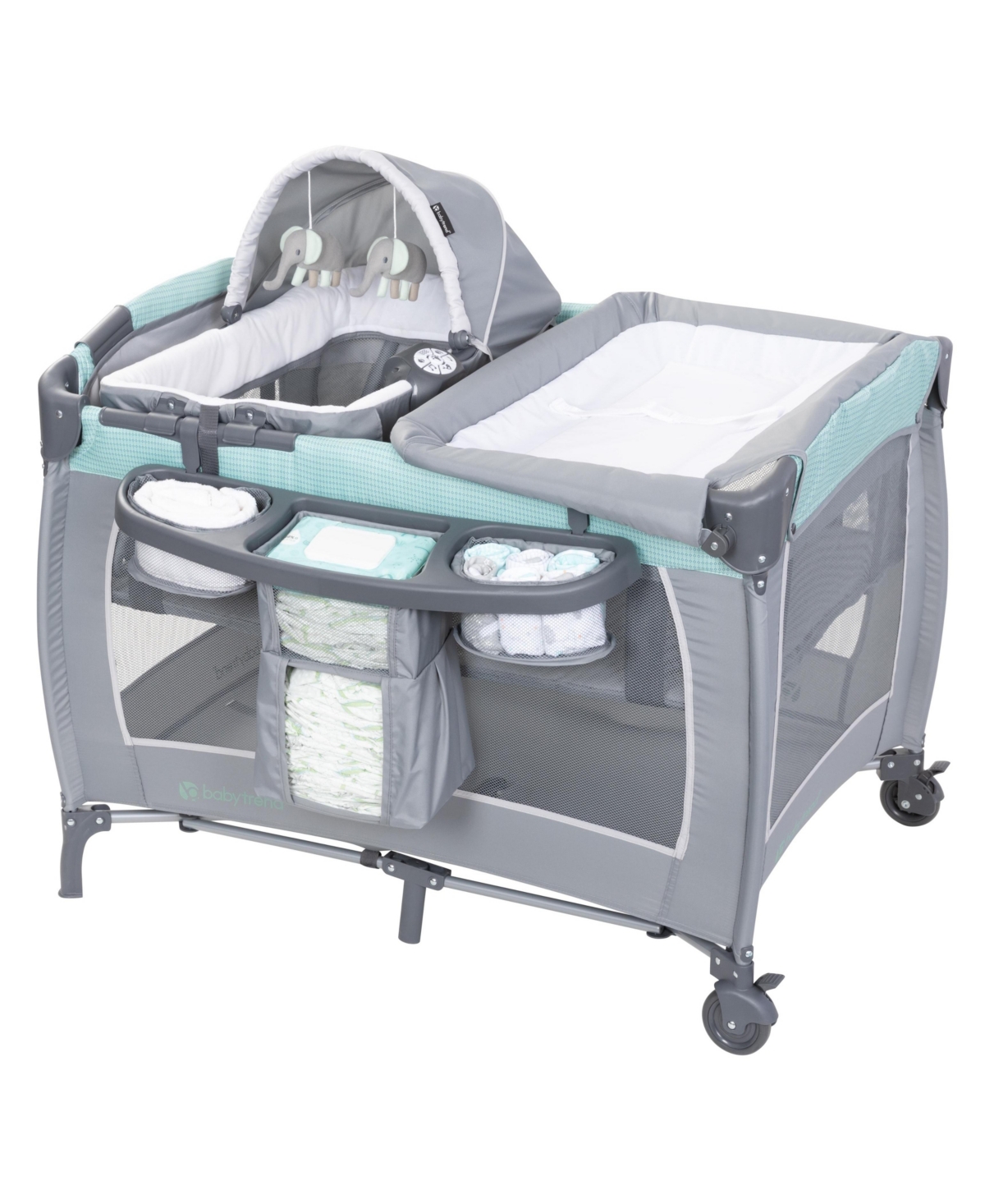 Click here for Baby Trend Lil Snooze Deluxe Iii Nursery Center Pl... prices