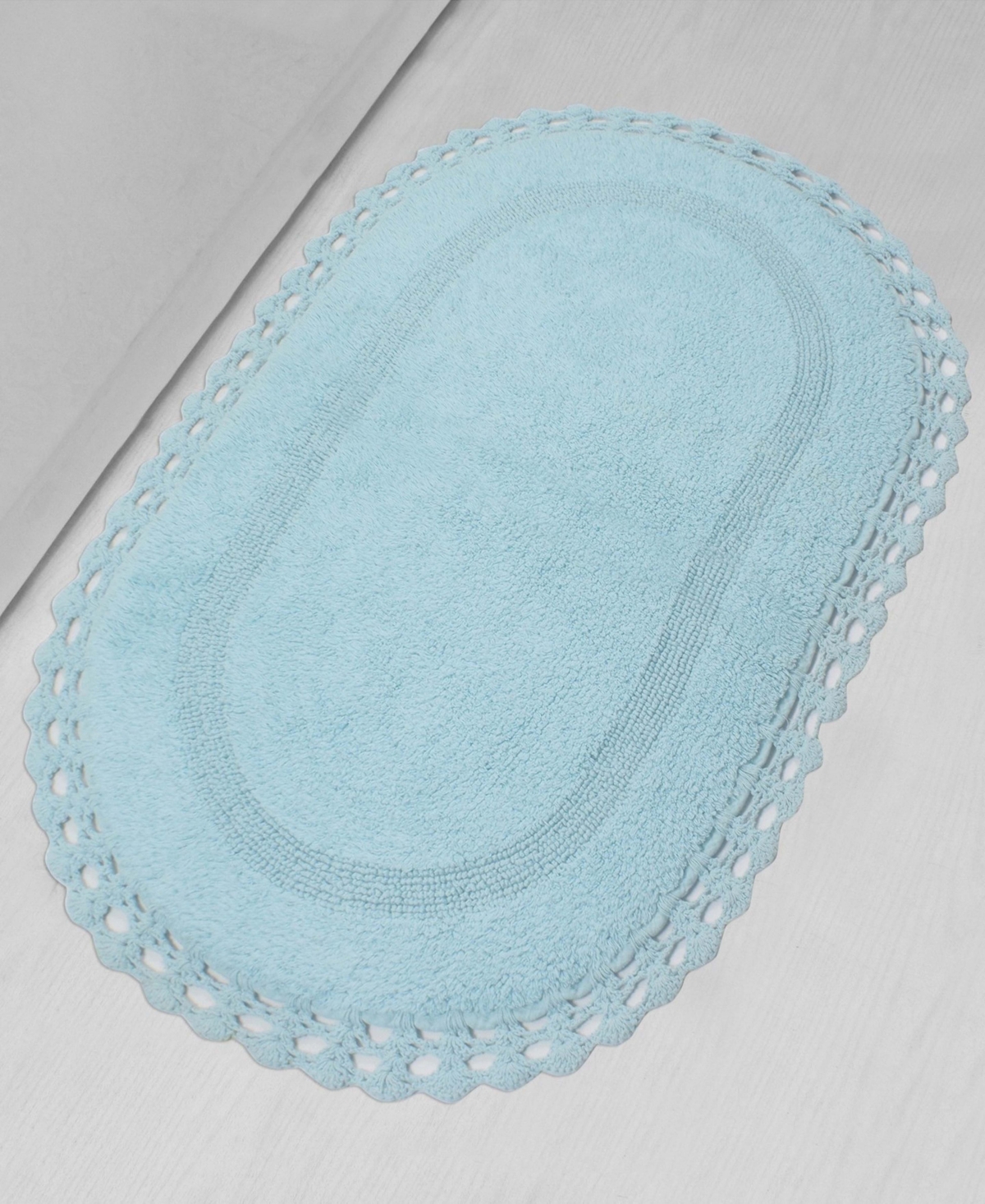 Click here for Home Weavers Hampton Crochet Reversible Bath Rug... prices