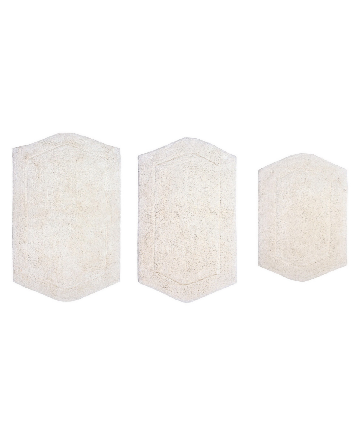 Click here for Home Weavers Waterford 3 Piece Bath Rug Set - Natu... prices