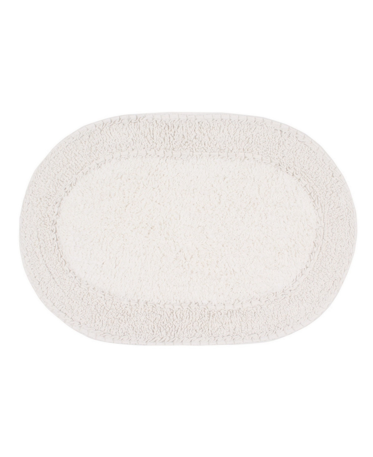 Click here for Home Weavers Double Ruffle Bath Rug  17 x 24 - Nat... prices