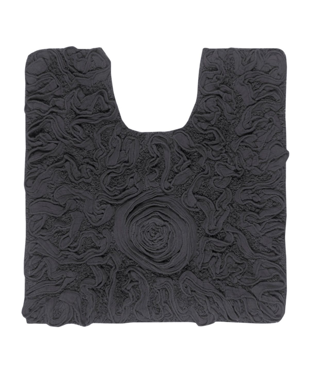 Click here for Home Weavers Bell Flower Bath Rug  20 x 20 - Grey prices