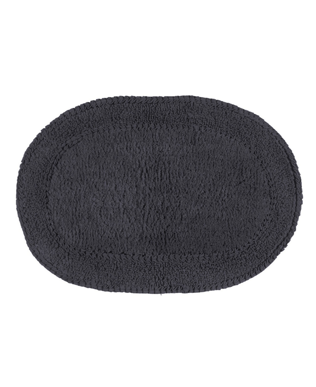 Click here for Home Weavers Double Ruffle Bath Rug  17 x 24 - Gre... prices