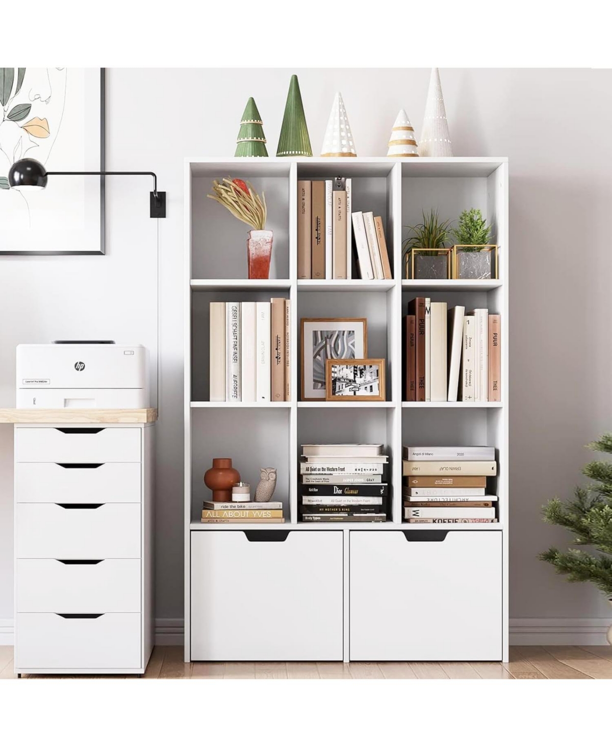 Click here for gaomon 9 Cube Storage Organizer with Drawers  Dark... prices
