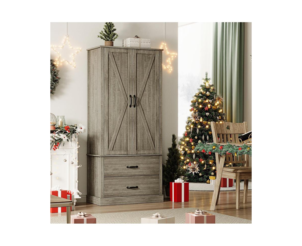 Click here for gaomon Kitchen Pantry Cabinet with Doors and Shelv... prices
