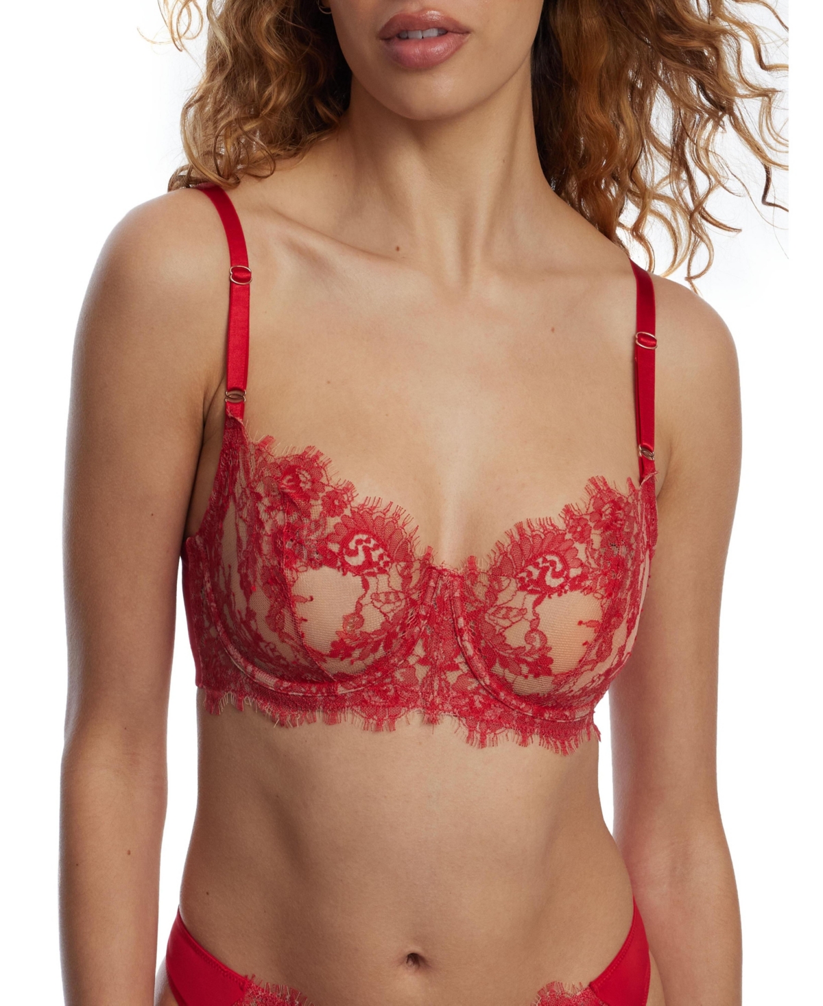 Click here for Skarlett Blue Womens Minx Lace Unlined Balconette... prices
