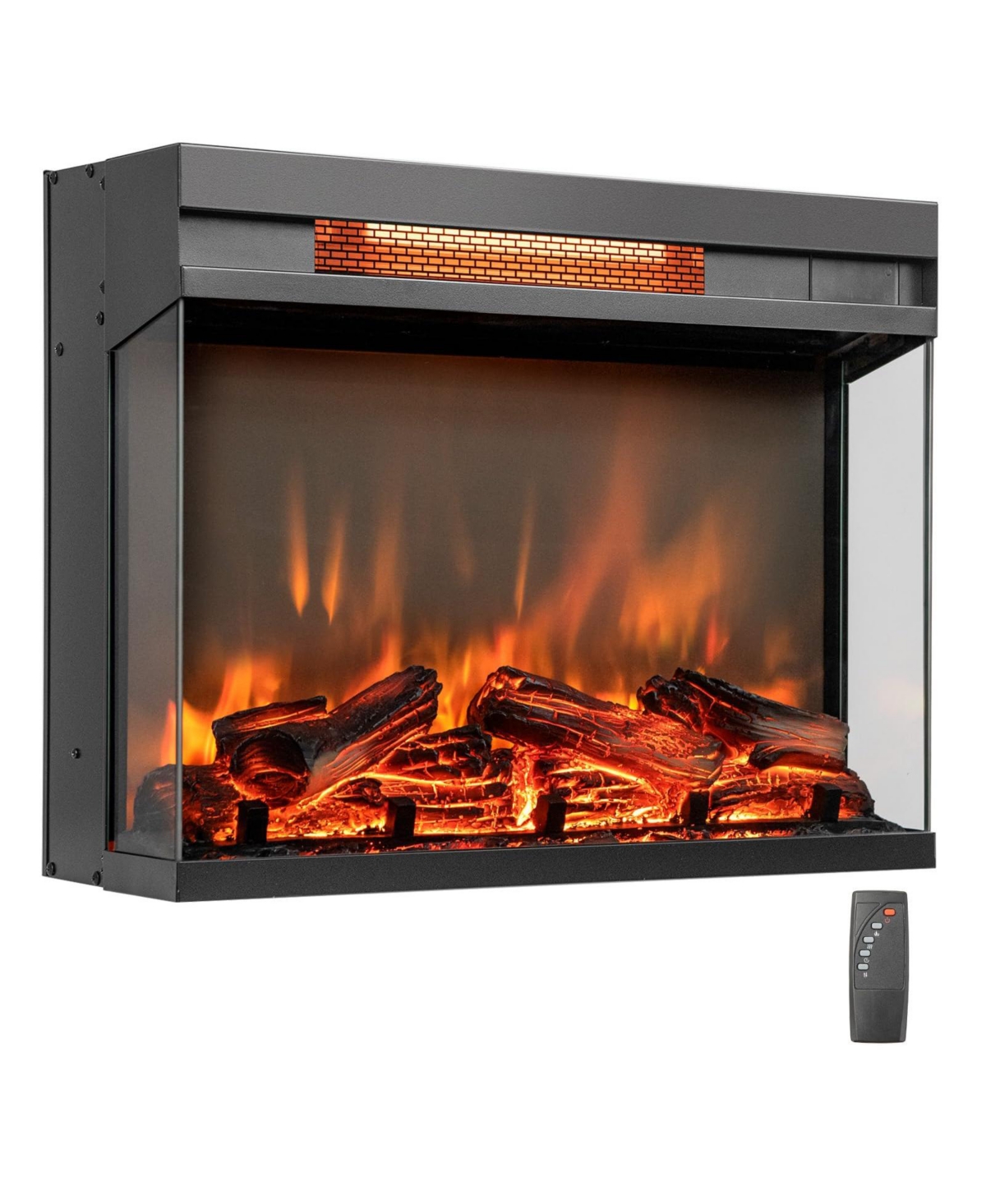 Click here for Sugift 23-inch 3-Sided Electric Fireplace Insert w... prices