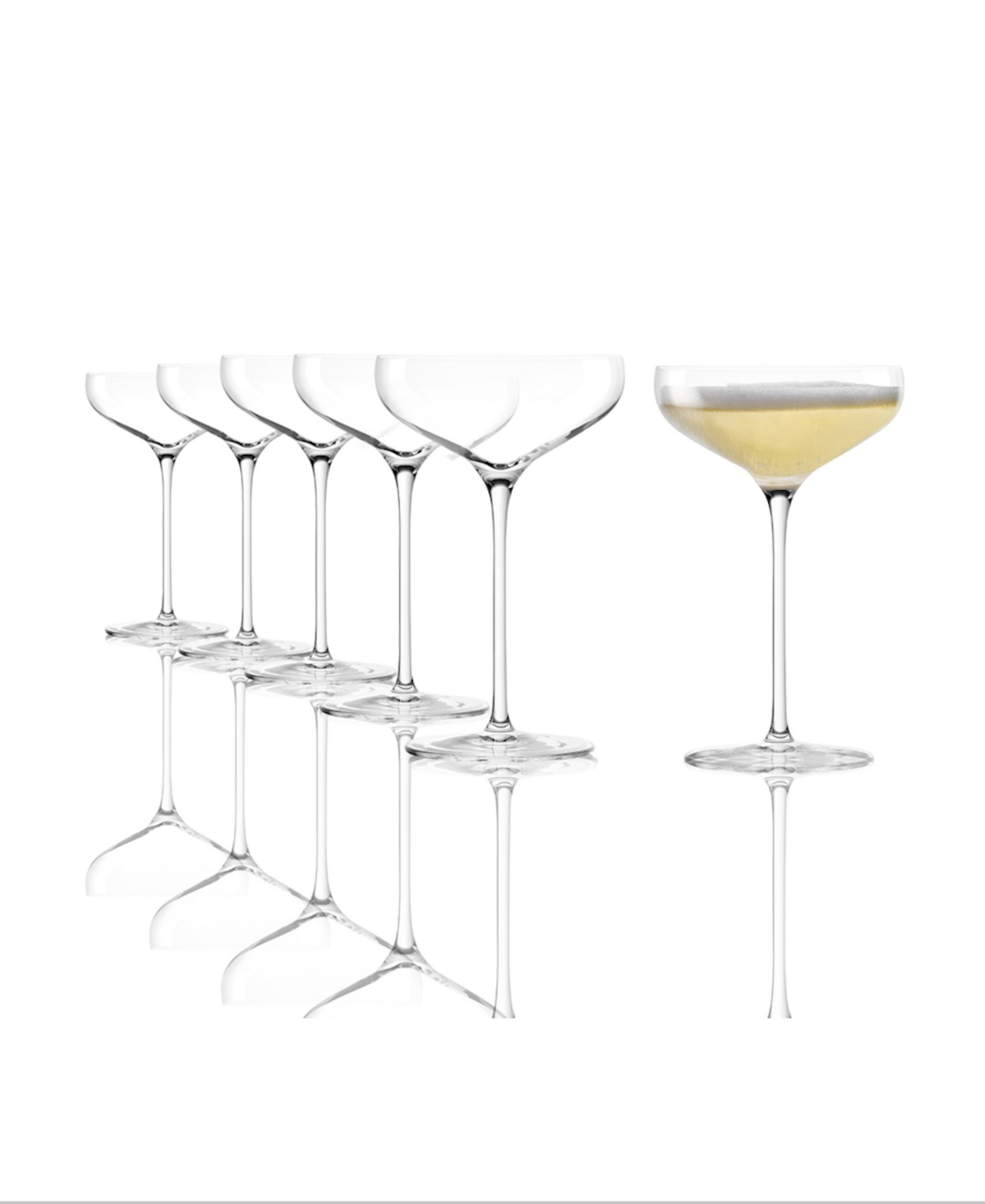 Click here for Stolzle Lausitz Swing Cocktail Saucers  Set of 6 -... prices