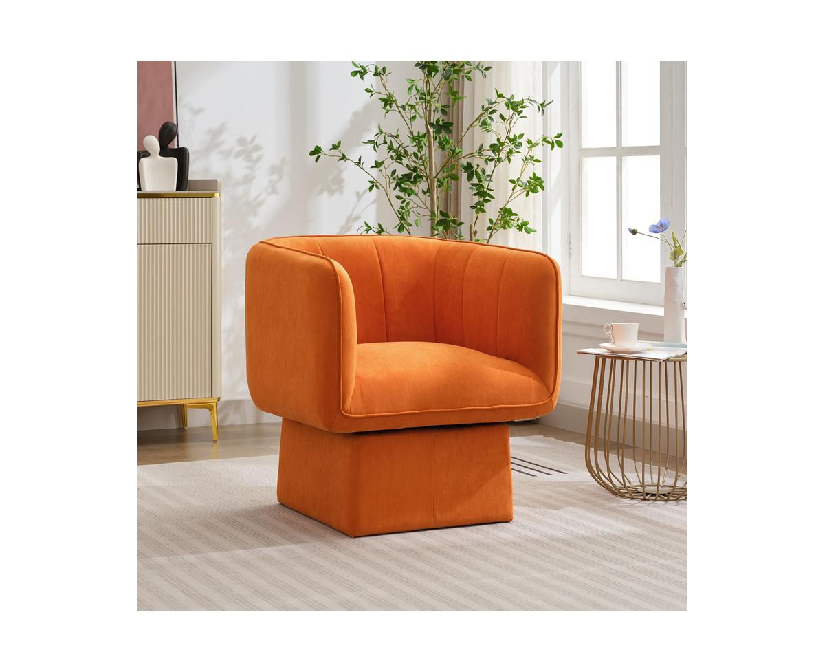 Click here for gaomon Swivel Barrel Accent Chair  Mid Century 360... prices