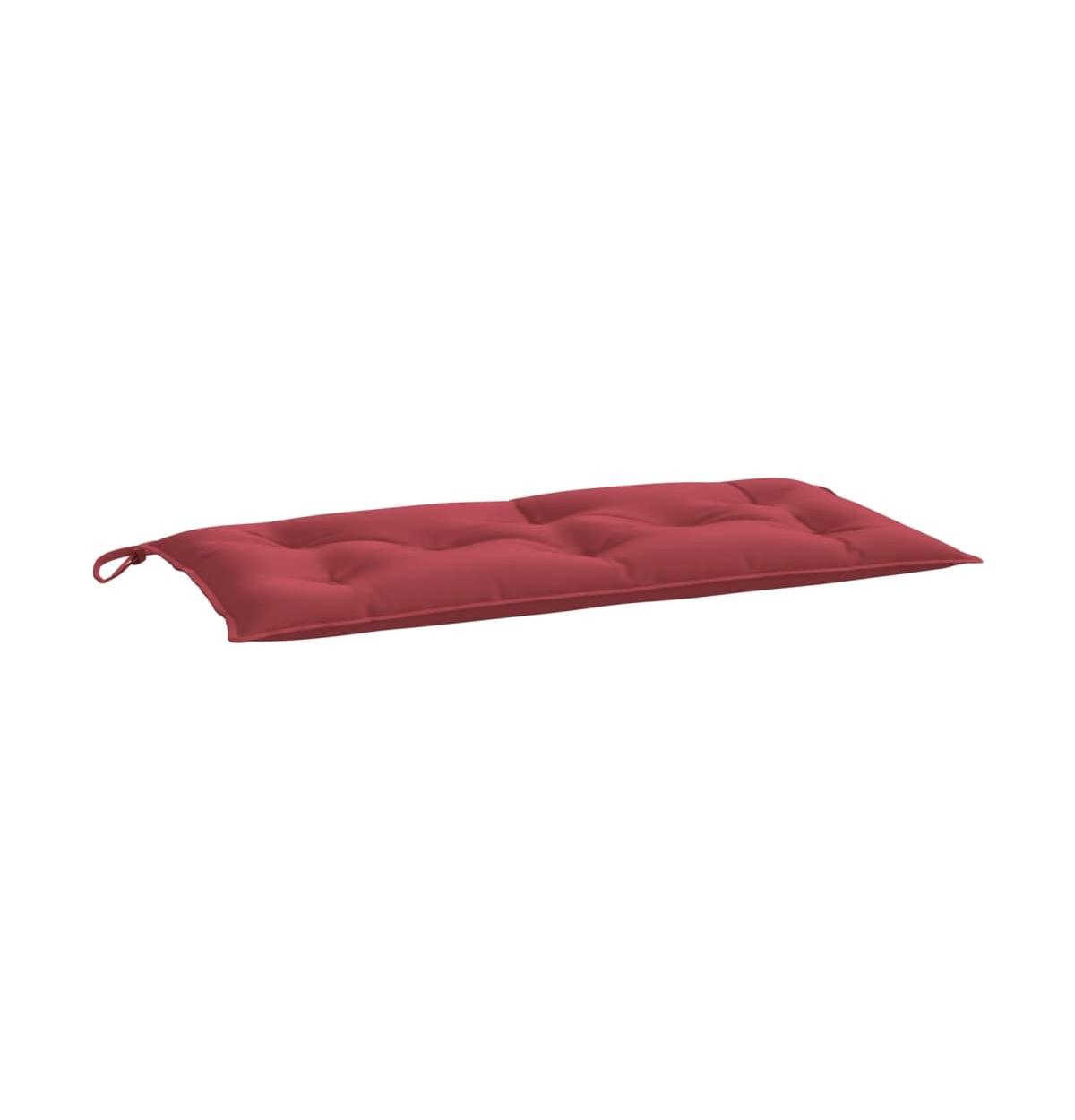 Click here for vidaXL Garden Bench Cushion Wine Red 39.4x19.7x2.8... prices