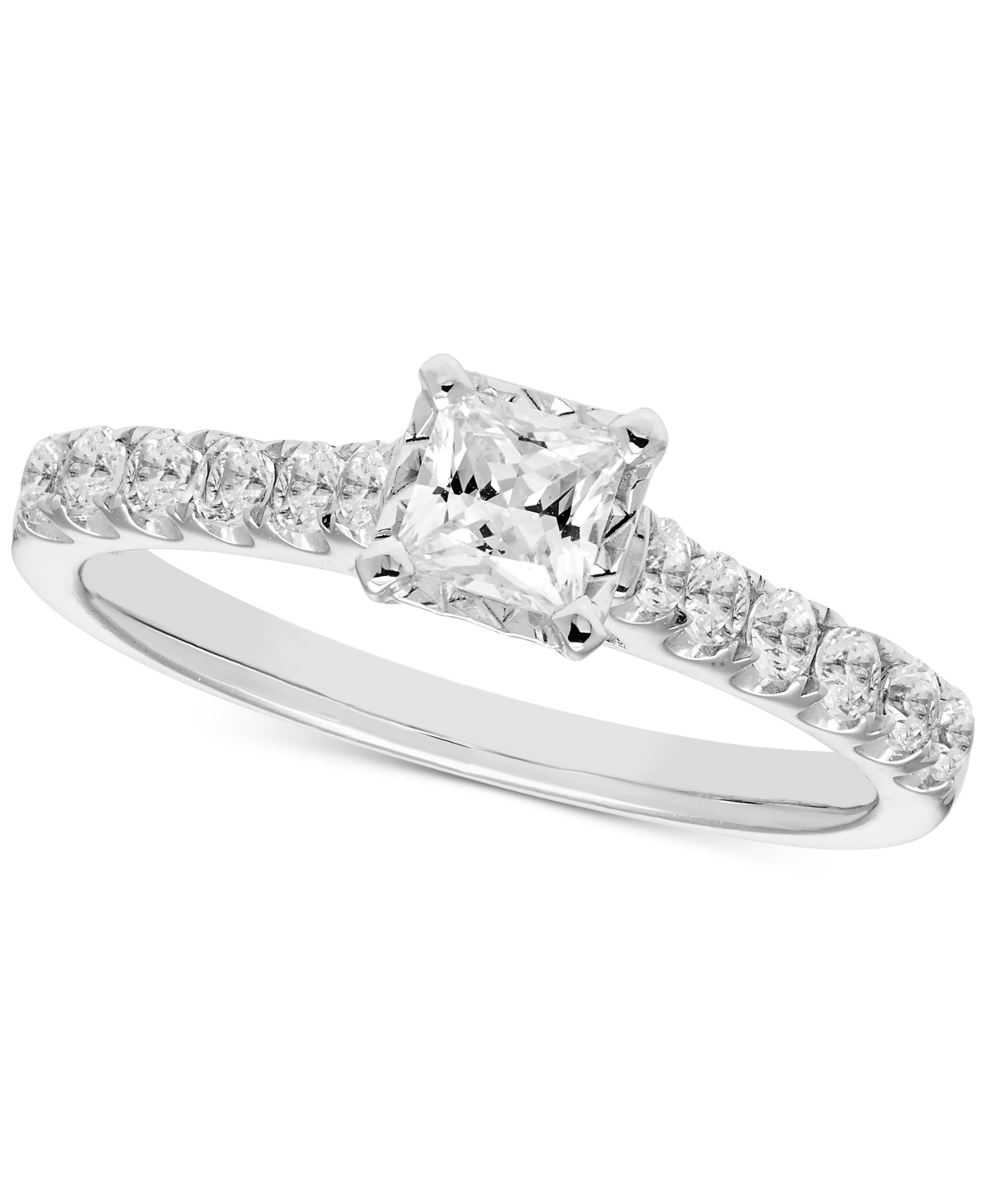 Click here for Diamond Princess-Cut Engagement Ring (5/8 ct. t.w.... prices