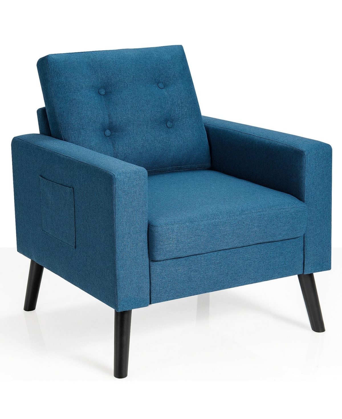 Click here for Gouun Mid-Century Upholstered Armchair Club Chair... prices
