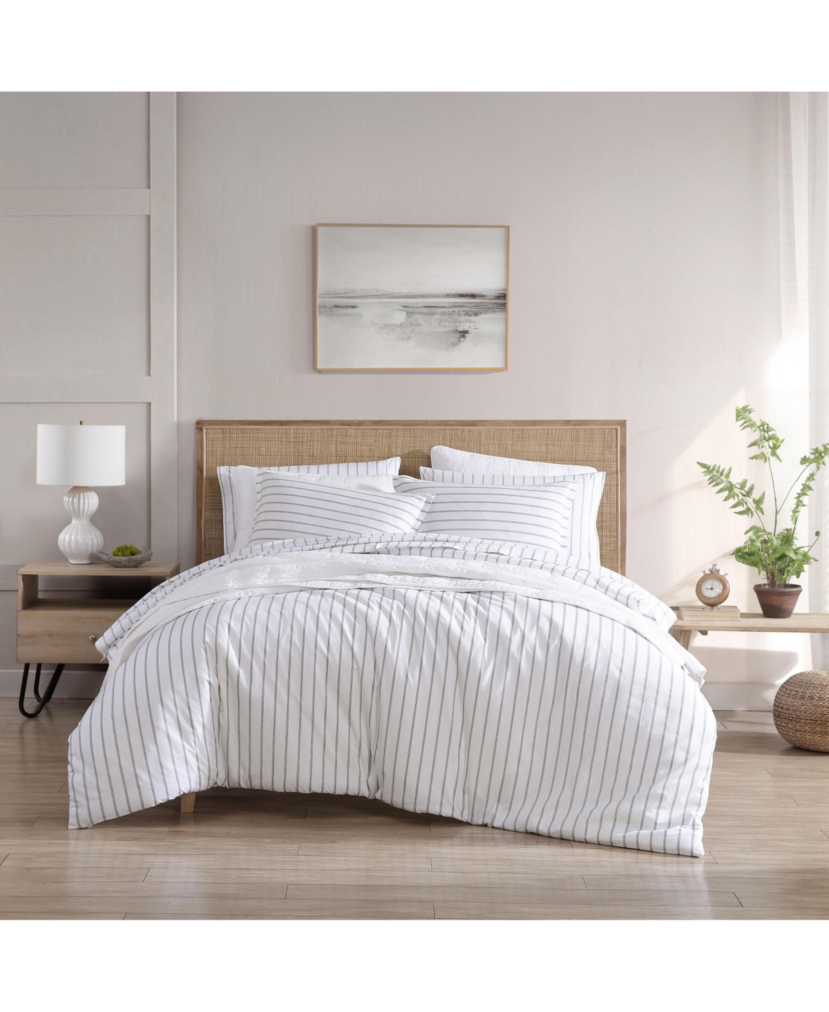Click here for Stone Cottage Trenton Stripe Cotton Green 3 Piece... prices