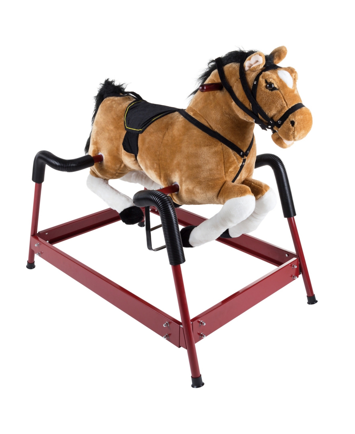 Click here for Happy Trails Kids Ride On Rocking Horse Toy - Brow... prices