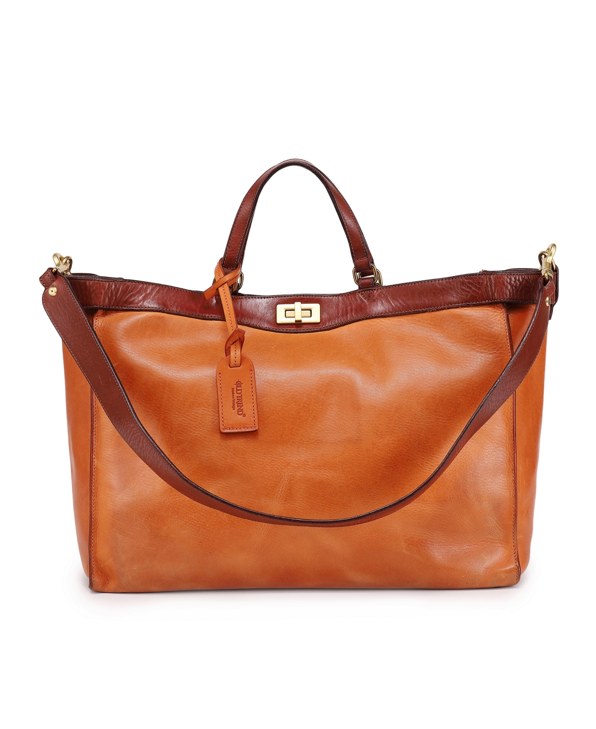 Click here for Old Trend Ixia Jet Set Large Tote Bag - Caramel prices
