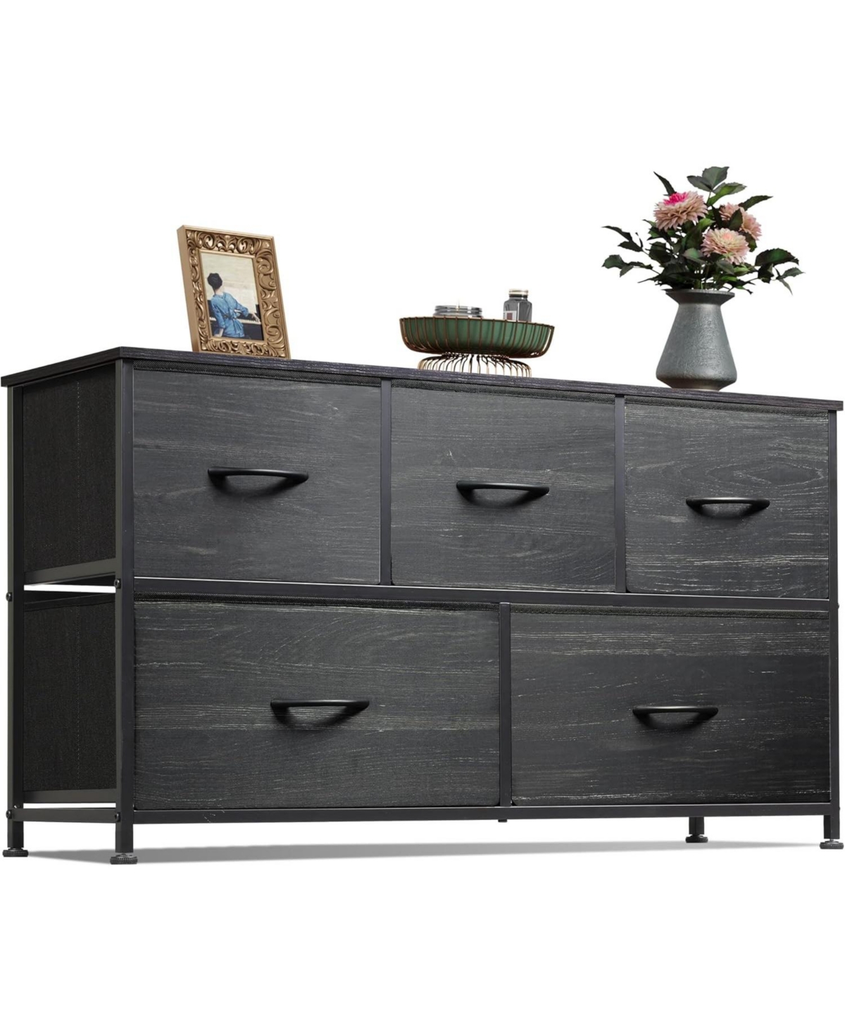 Click here for Wlive Dresser for Bedroom with 5 Drawers Wide Ches... prices