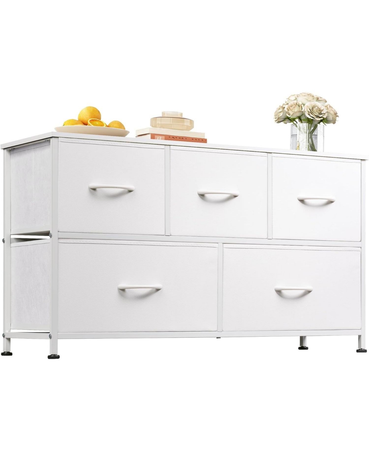 Click here for Wlive Dresser for Bedroom with 5 Drawers Wide Ches... prices