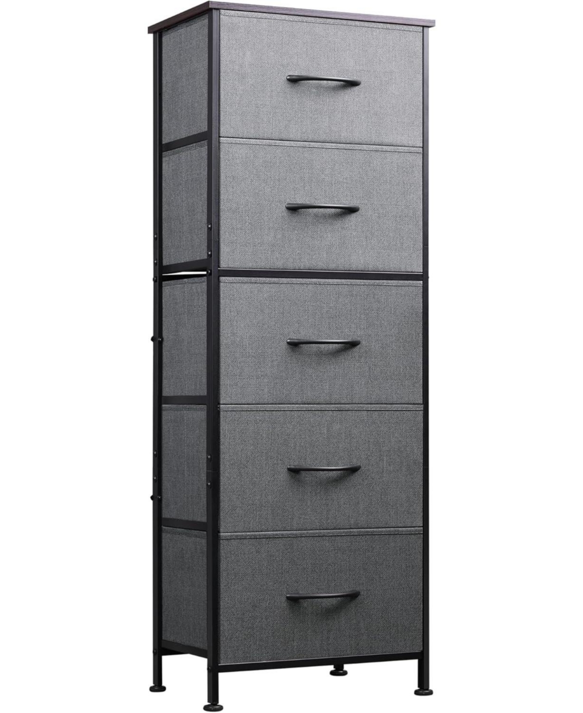Click here for Wlive Fabric Dresser 5-Drawer Tall Dresser for Bed... prices