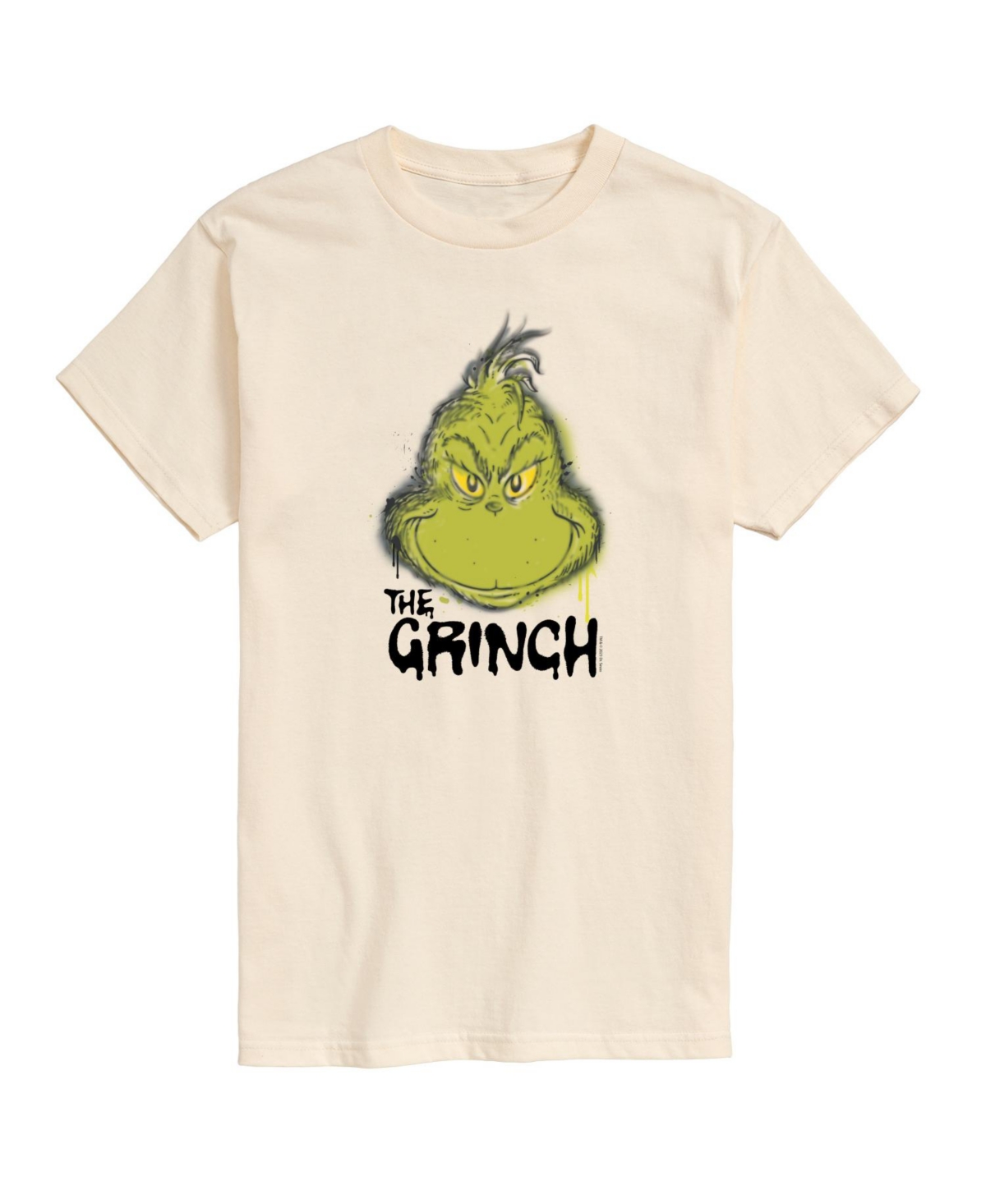 Click here for Airwaves Mens The Grinch Face Short Sleeve Tee - B... prices