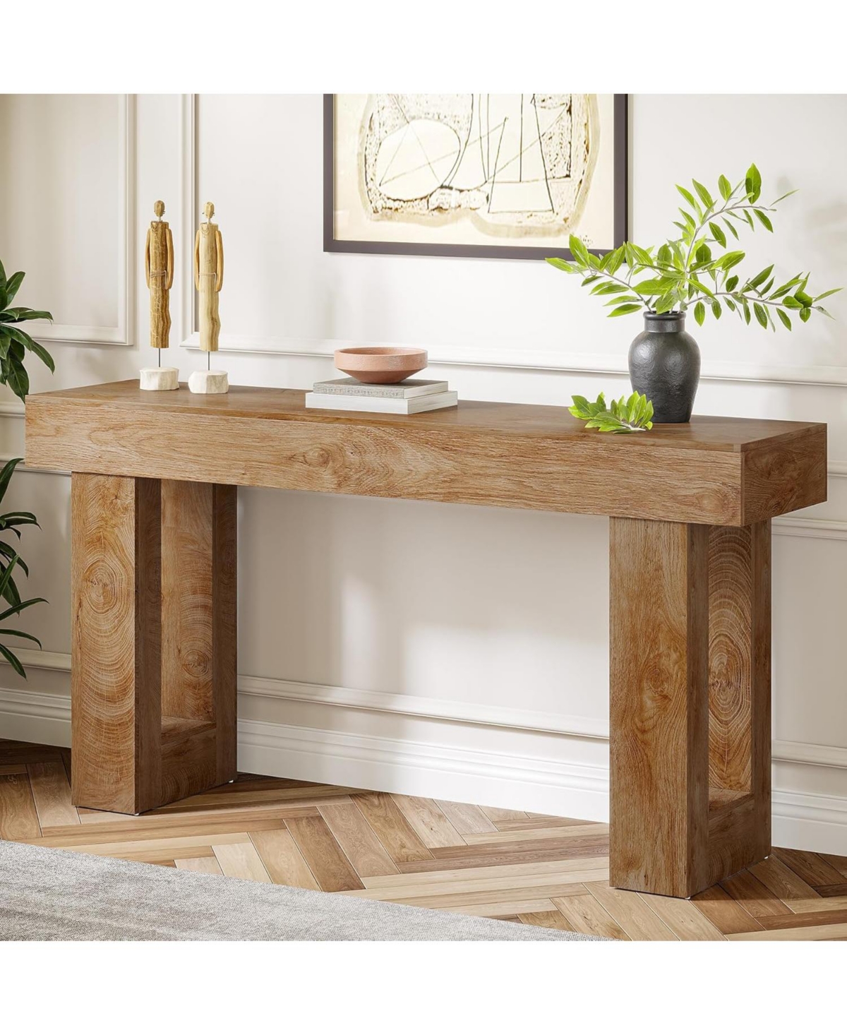 Click here for Tribesigns Long Console Table  63 inches Wooden Re... prices