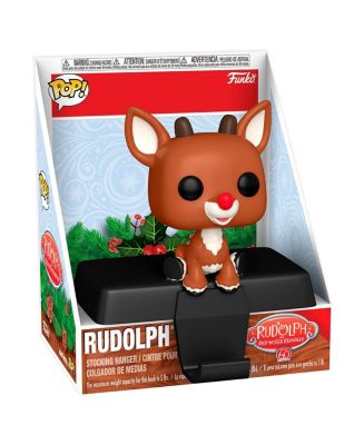 Funko Rudolph the Red-Nosed Reindeer Rudolph Stocking Hanger Pop Vinyl ...