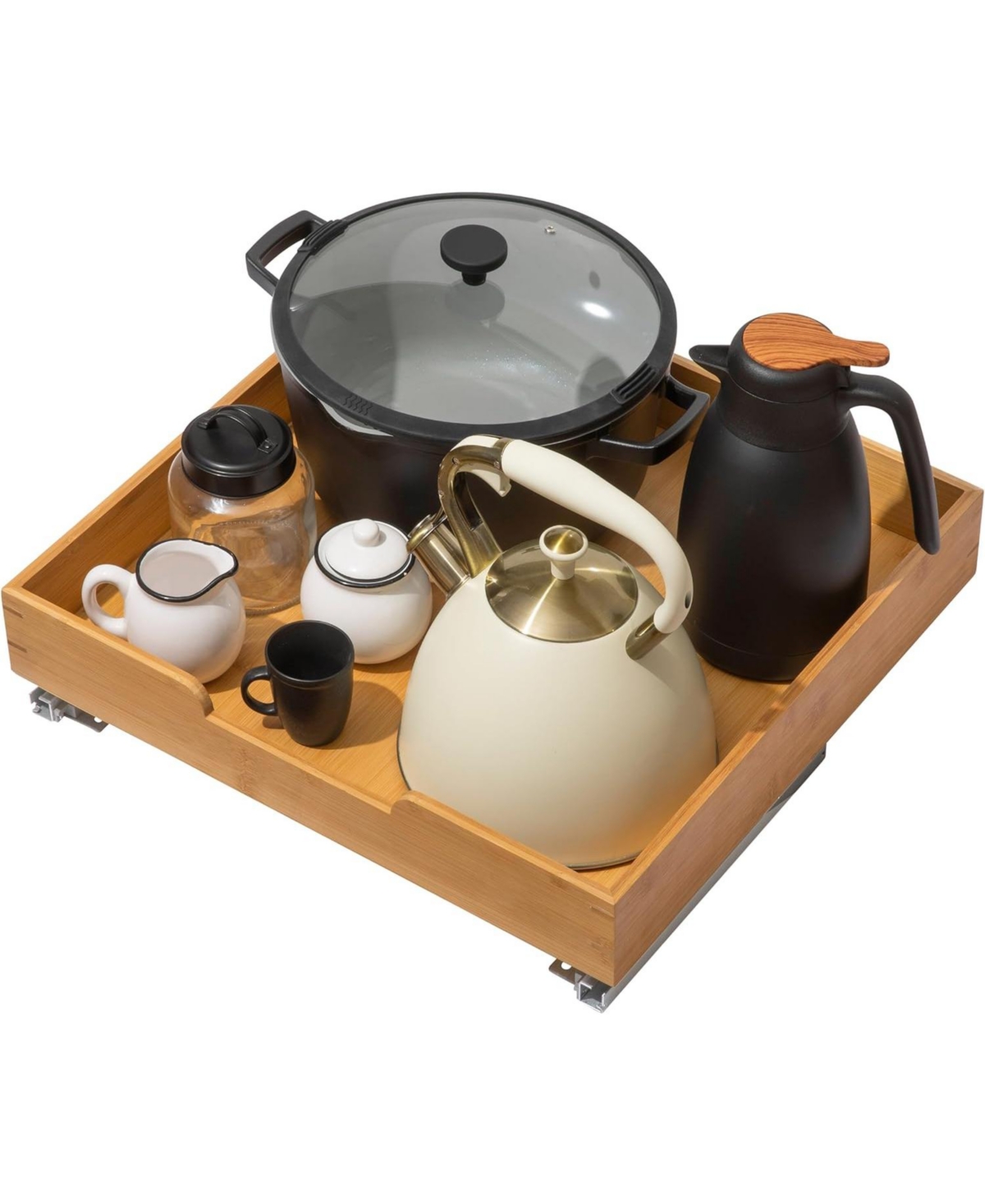 Click here for Florida Brands Bamboo Wooden Pull Out Cabinet Orga... prices