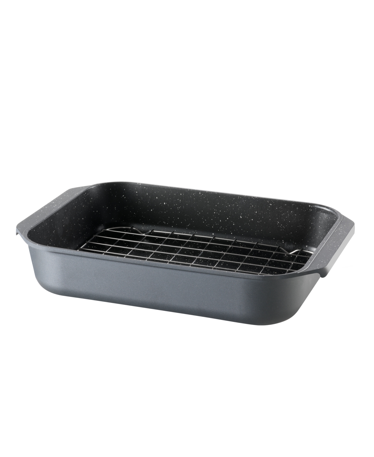 Click here for Cuisine::pro Granite 13 Cast Aluminum Roaster - Bl... prices