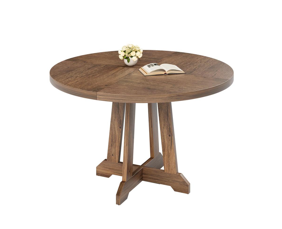 Click here for gaomon 47 Inches Wood Round Dining Table  Round Di... prices
