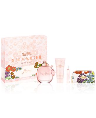 COACH 4-Pc. COACH Floral Eau de Parfum Gift Set - Macy's