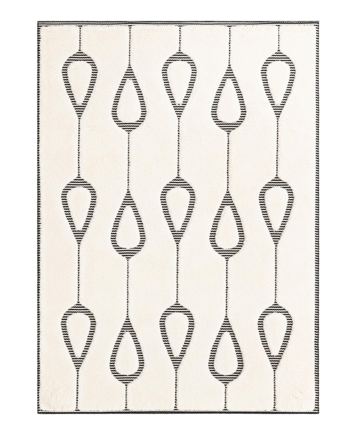 Click here for Bayshore Home Textured Tones Drops 51x71 Area Rug... prices
