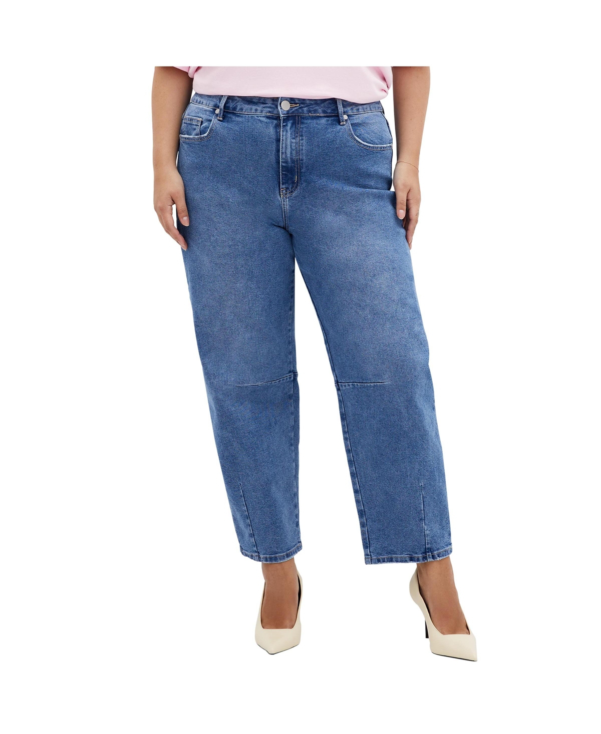 Click here for Plus Size Harley Lana Jean - Mid denim prices