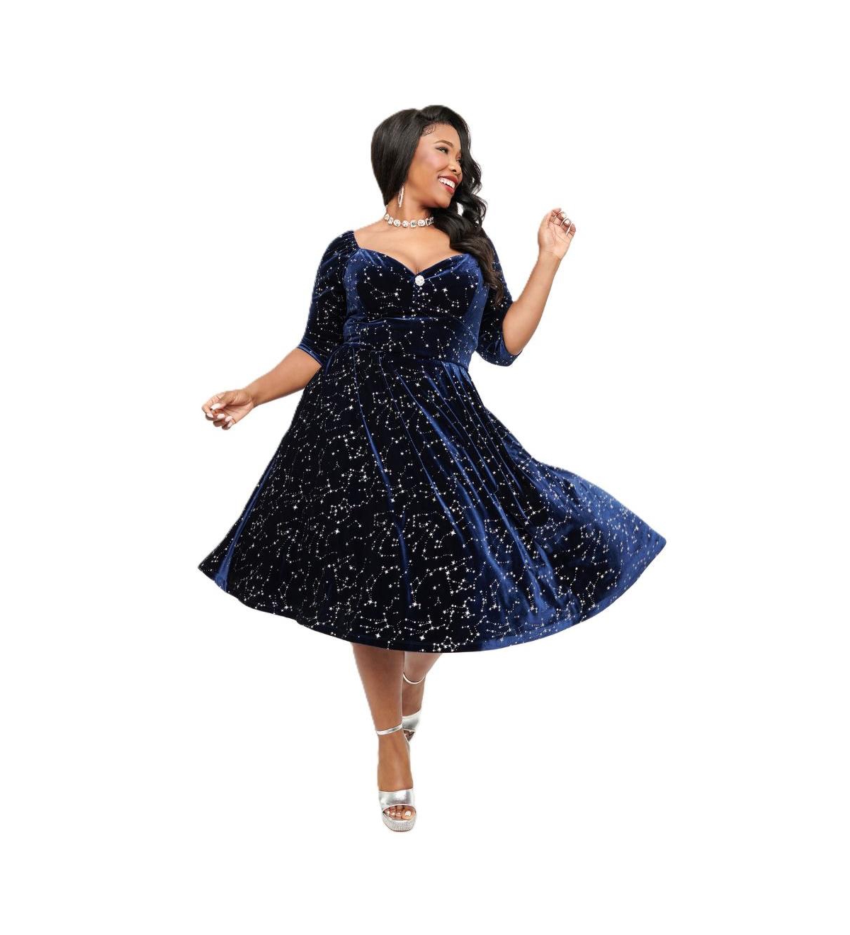 Click here for Unique Vintage Plus Size Woven Sweetheart Neckline... prices