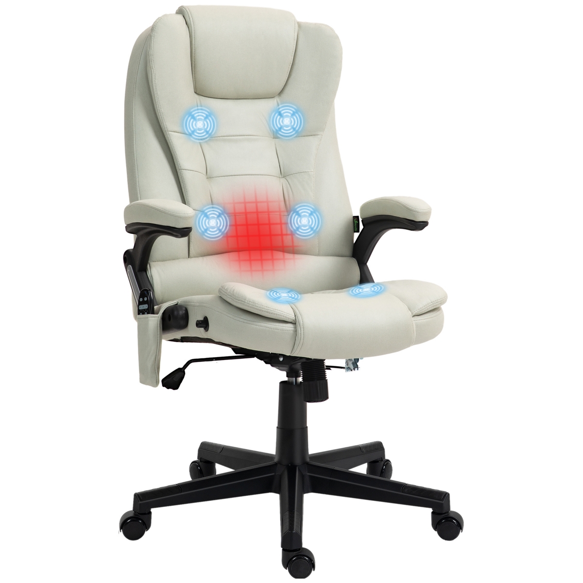 Click here for Vinsetto 6 Point Vibrating Massage Office Chair wi... prices