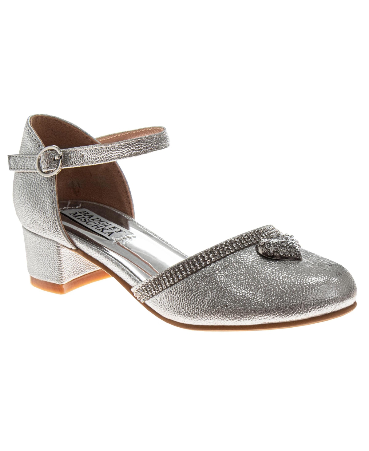 Click here for Badgley Mischka Little Girls Low Heeled Dress Shoe... prices