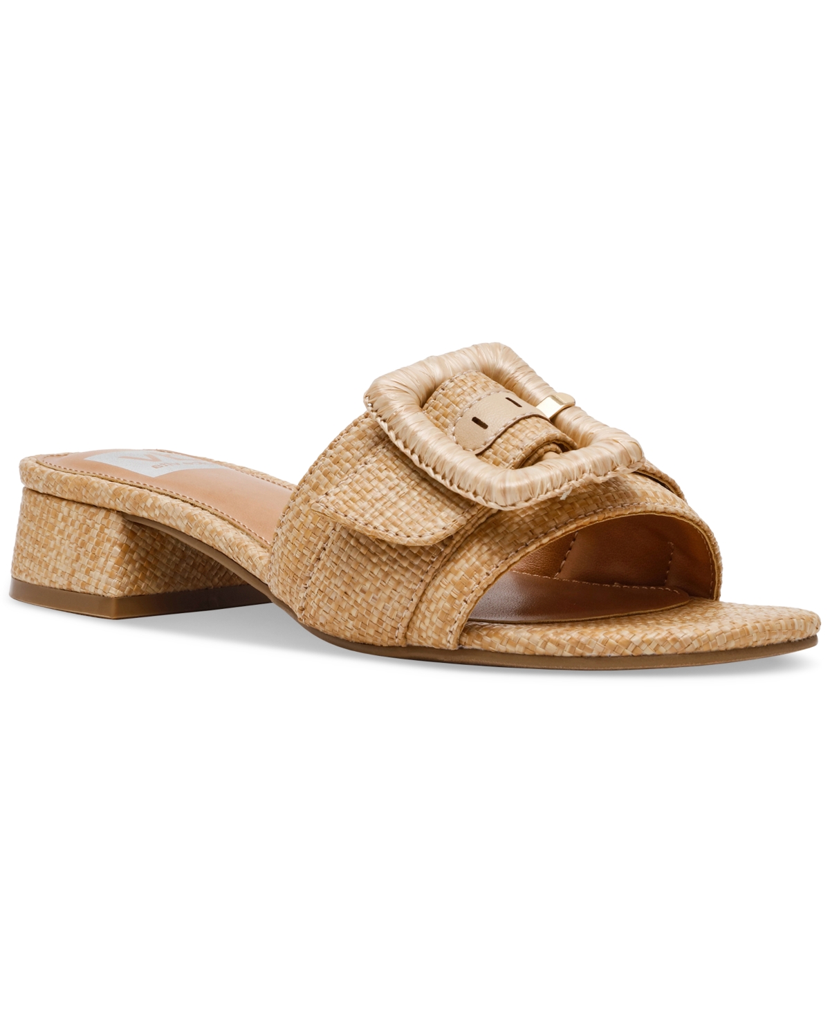 Click here for Dv Dolce Vita Womens Nayte Block-Heel Buckle Slide... prices